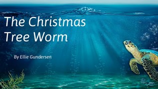 The Christmas tree worm at emaze Presentation