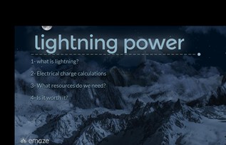 lightning at emaze Presentation