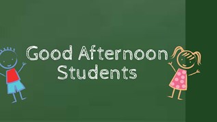 Good Afternoon Students at emaze Presentation