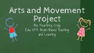 Arts and Movement Project at emaze Presentation