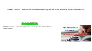 BIO 405 Effective Communication snaptutorial.com at emaze Presentation