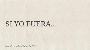 Si yo fuera... at emaze Presentation
