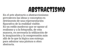 ABSTRACTISMO at emaze Presentation