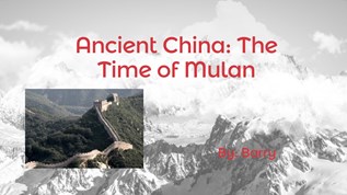 Ancient China: The Time of Mulan at emaze Presentation