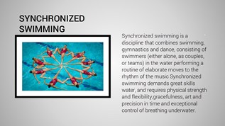 Synchronized swimming copy1 at emaze Presentation