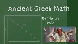 Ancient Greek Math at emaze Presentation