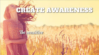 Create Awareness. at emaze Presentation