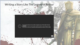 Arthurian Creative Writing Task at emaze Presentation