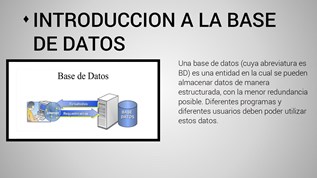 introduccion a la base de datos at emaze Presentation