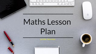 Maths Lesson Plan at emaze Presentation