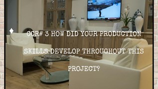 CCR# 3 How did your production skills develop throughout at emaze Presentation