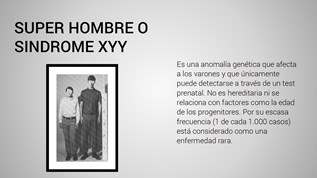 Super hombre o sindrome xyy at emaze Presentation