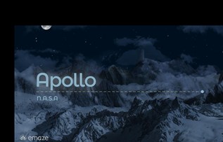 Apollo at emaze Presentation