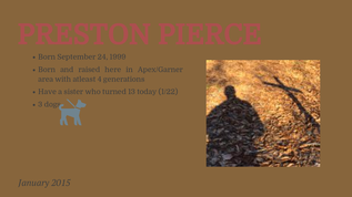 Preston Pierce at emaze Presentation