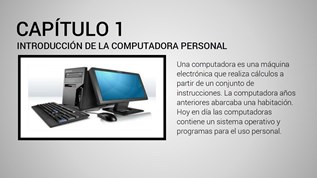 Capítulo 1 Introducción a la computadora personal at emaze Presentation