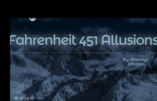 Fahrenheit 451 Allusions at emaze Presentation