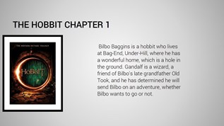 the hobbit chapter 1 at emaze Presentation