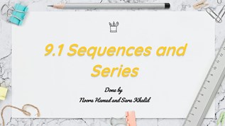 9.1 Sequences and Series at emaze Presentation