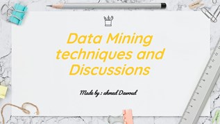 Data Mining techniques and Discussions at emaze Presentation