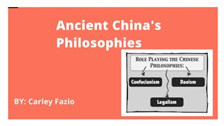 Ancient China's Philosophies at emaze Presentation