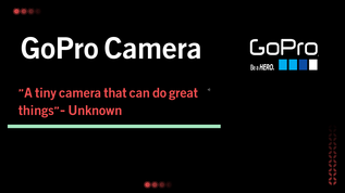 Gopro at emaze Presentation