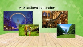 Attractions in London at emaze Presentation