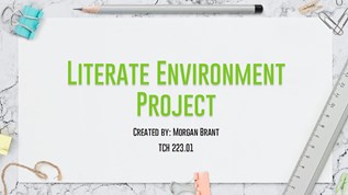 Literate Environment Project at emaze Presentation