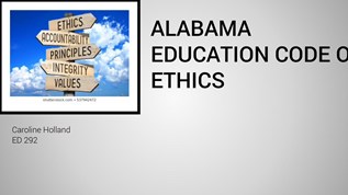 Alabama Education Code of Ethics at emaze Presentation