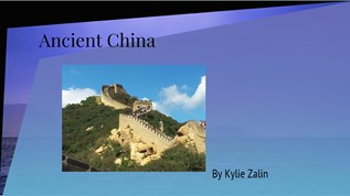 Ancient China at emaze Presentation