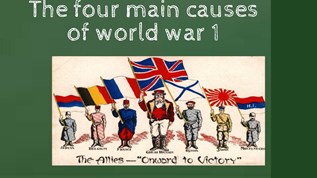 The four main causes of world war 1 at emaze Presentation
