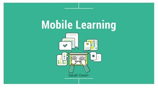 Mobile Learning at emaze Presentation