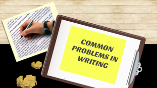 Starting to Write - Common Problems at emaze Presentation