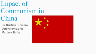 Impact of Communism in China at emaze Presentation