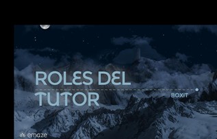 ROLES DEL TUTOR at emaze Presentation