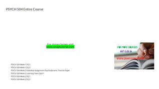 PSYCH 504 Effective Communication snaptutorial.com at emaze Presentation