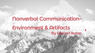 Nonverbal Communication- Environment & Artifacts at emaze Presentation