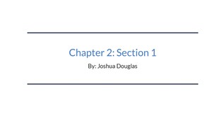 Chapter 2: Section 1 at emaze Presentation