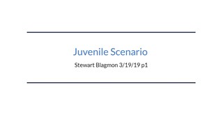 Juvenile Scenario at emaze Presentation