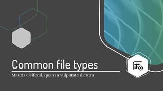 Common file types at emaze Presentation