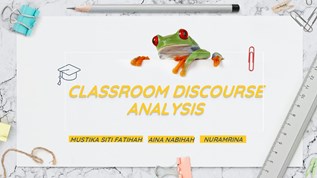 CLASSROOM DISCOURSE ANALYSIS at emaze Presentation