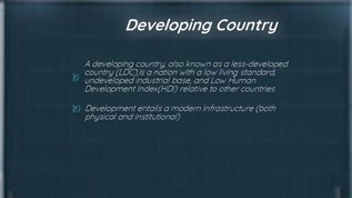 Developing Country at emaze Presentation