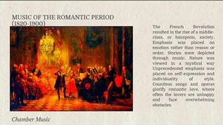 Music of the Romantic Period copy1 copy1 at emaze Presentation