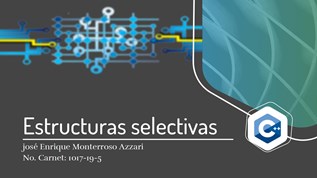 Estructuras selectivas tarea at emaze Presentation