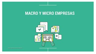 MACRO Y MICRO EMPRESAS at emaze Presentation