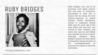 Ruby Bridges at emaze Presentation
