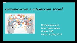 comunicacion e interaccion social at emaze Presentation