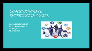 Comunicacion e Interaccion Social at emaze Presentation