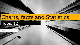 Charts, facts and Statistics at emaze Presentation