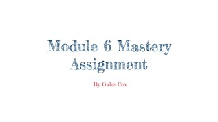Module 5 Mastery Assignment copy1 at emaze Presentation