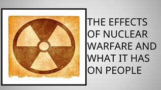the effects of nuclear warfare at emaze Presentation